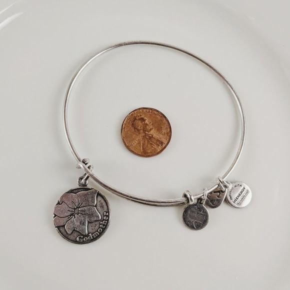 Alex and Ani | Jewelry | Alex Andani Rafaelian Silver Godmother Bracelet | Poshmark